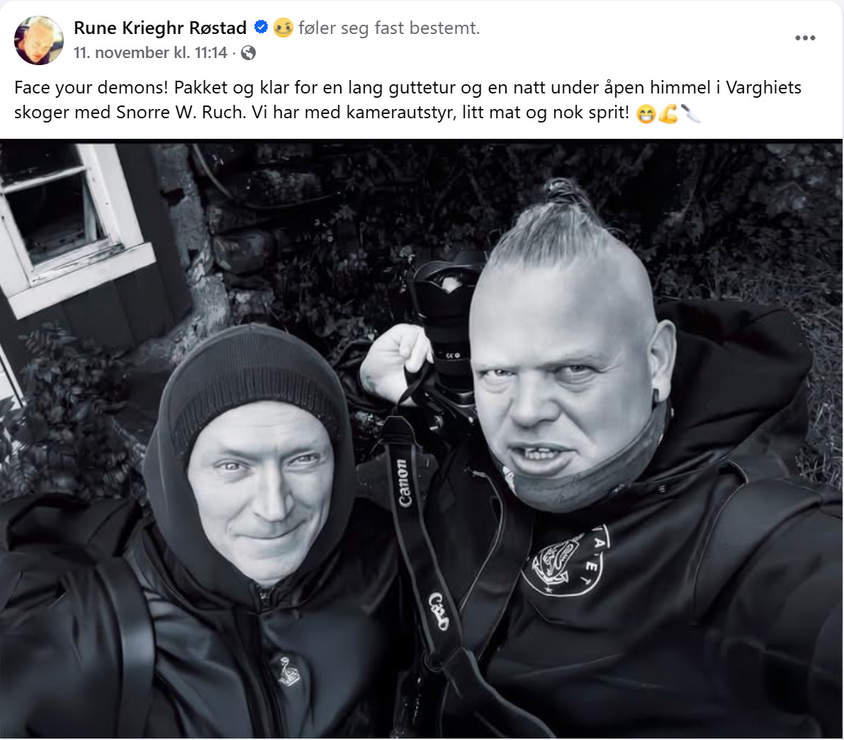Snorre W. Ruch (Thorns) and General Gribbsphiiser (Slagmaur) reported ...